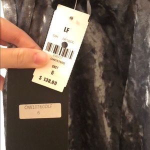 LF | Dresses | Nwt Lf Crushed Velvet Bodycon Dress | Poshmark